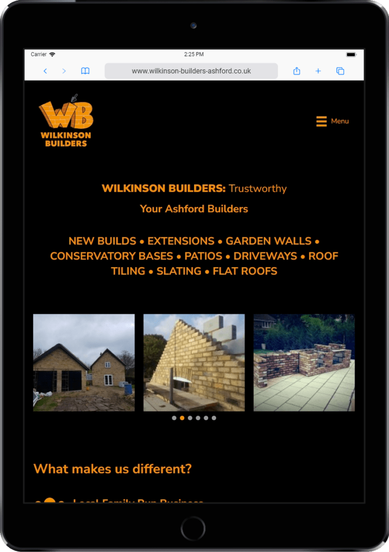 Wilkinson Builders - fairly marvellous c.i.c.